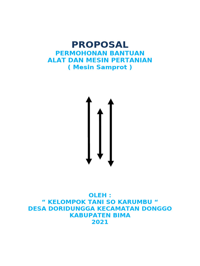 Proposal Permohonan Bantuan Alat Dan Mes | PDF