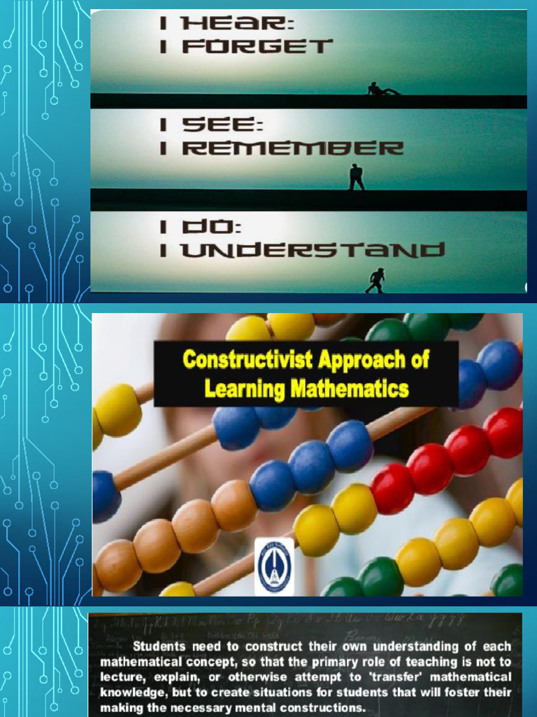 CONSTRUCTIVISM | PDF | Mathematics | Learning