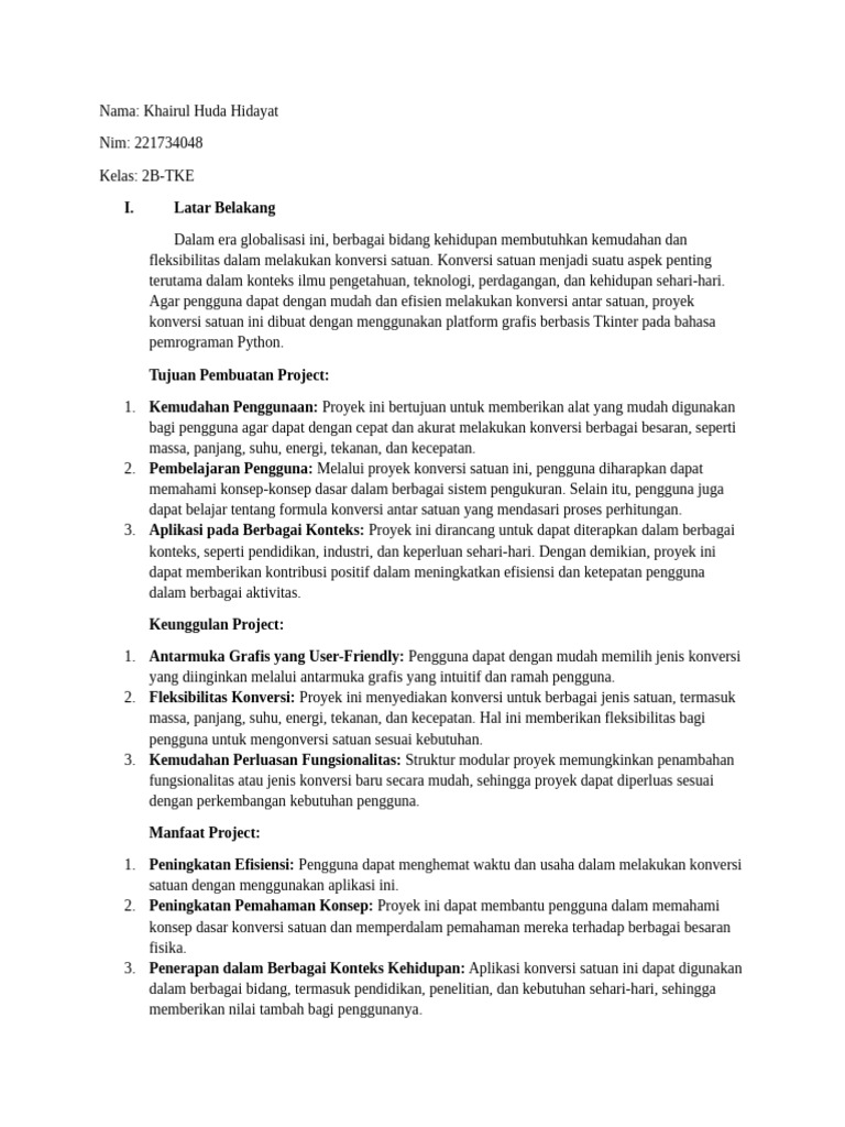 Laporan Praktikum Dasprog | PDF