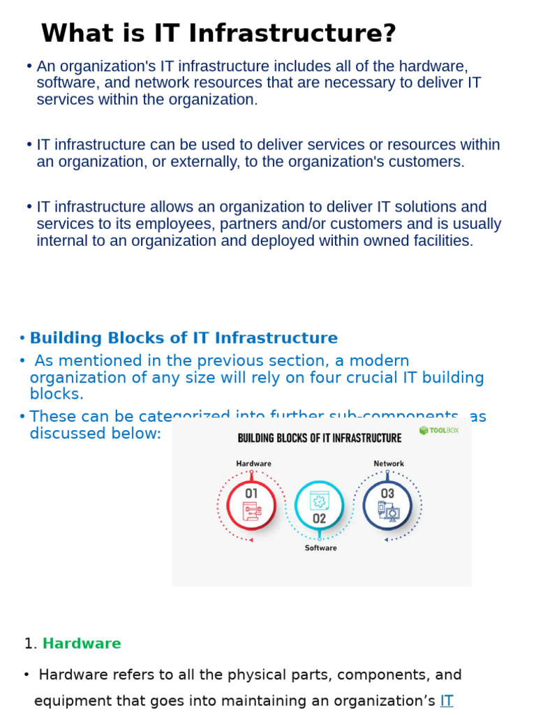 Chapter 4 IT Infrastructure | PDF