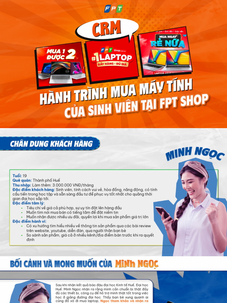 N02 - Nhóm 05 - Customer Journey Map - FPT Shop | PDF