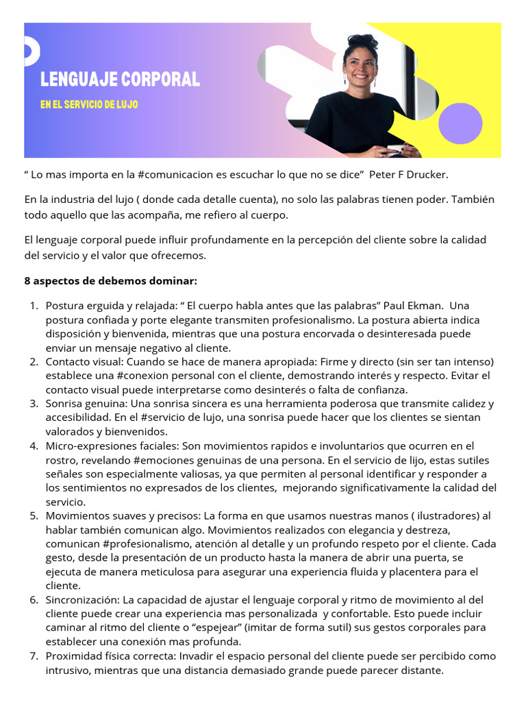Lenguaje Corporal | PDF