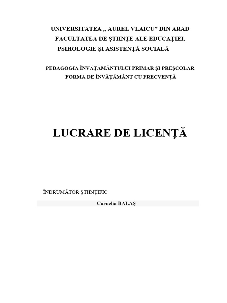 Licenta Bogdan | PDF