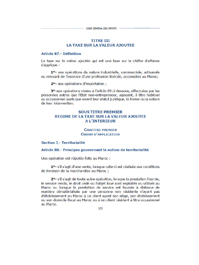 Taxe Sur La Valeur Ajoutée | PDF