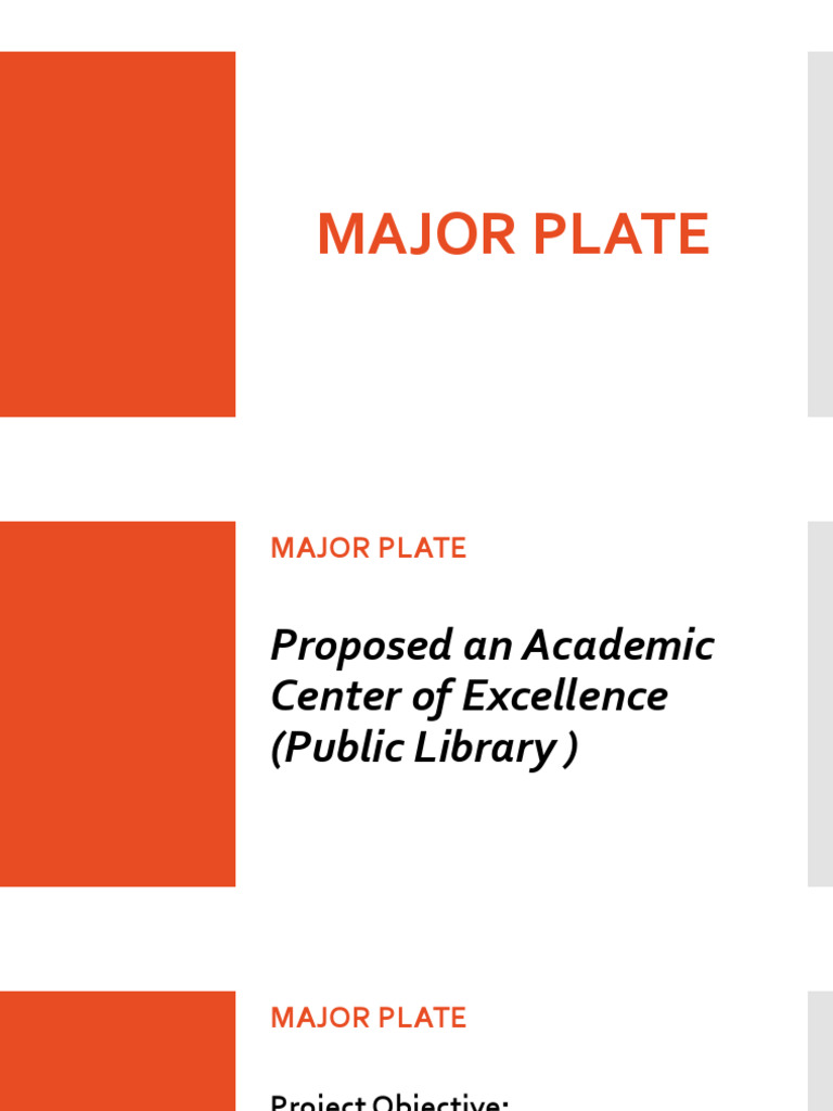 P0 - CADD332 - Major Plate | PDF