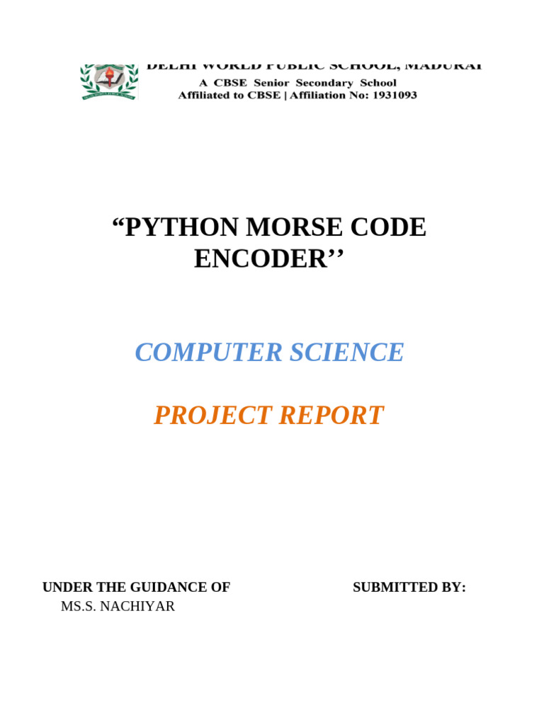 Project Work Com - SC | PDF