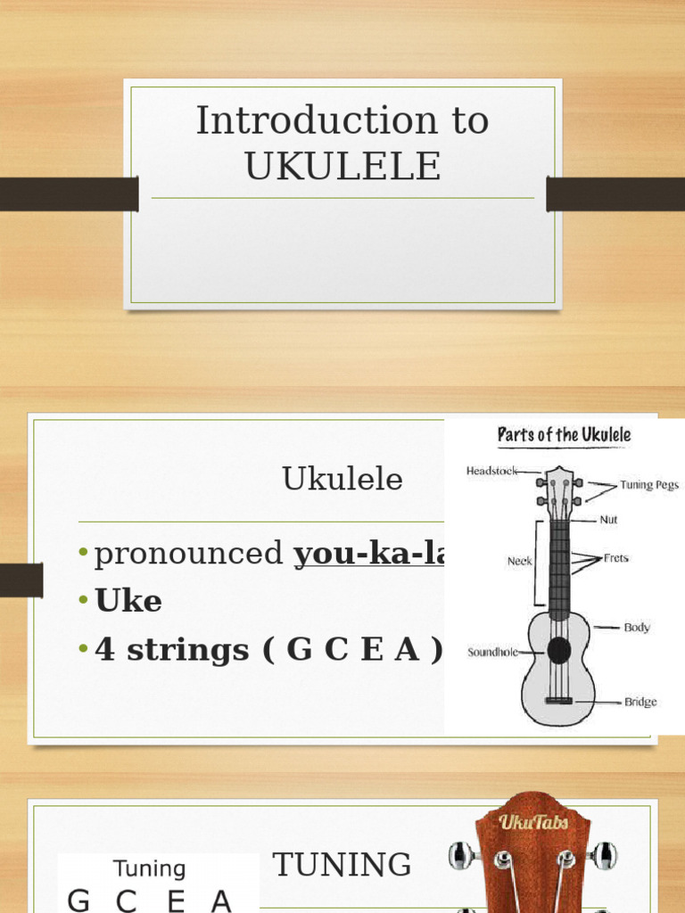 Ukulele Slides | PDF