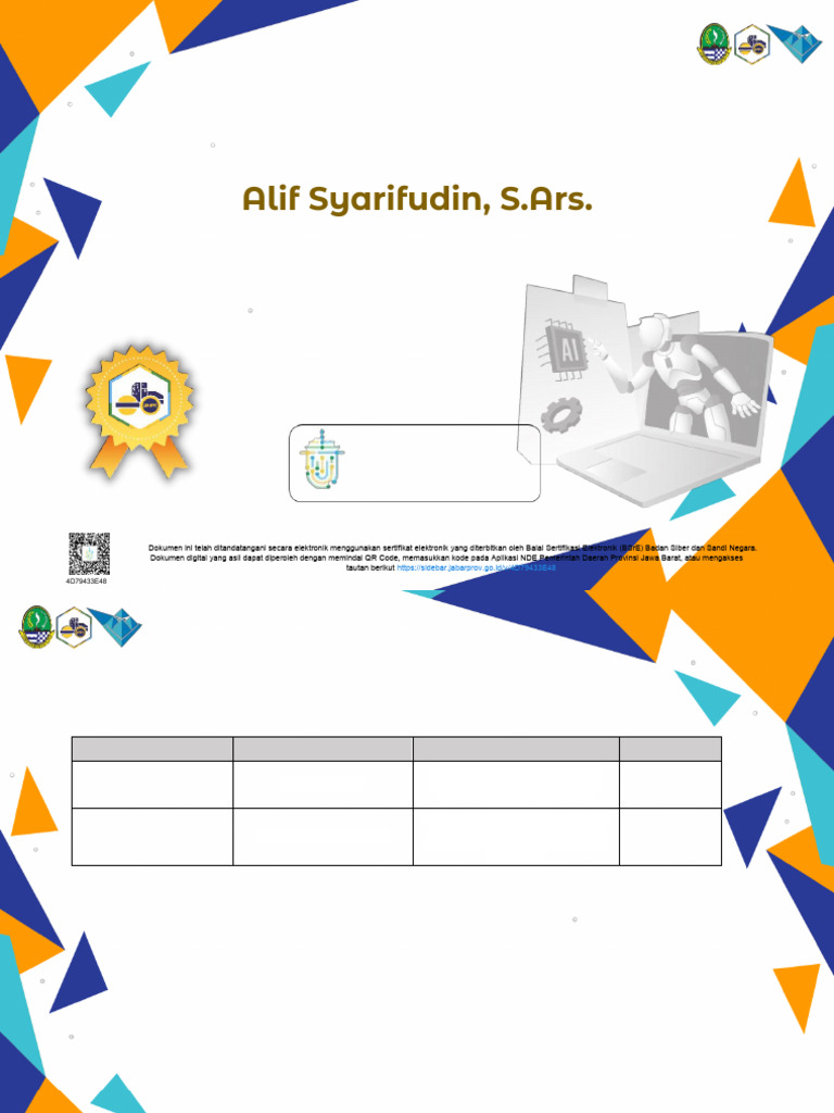 PTAK Seri 05 - Alif Syarifudin, S - Ars | PDF
