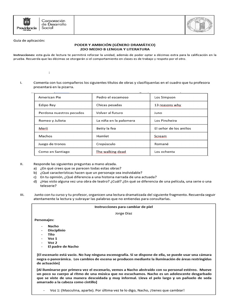 Guía Clase 5, Poder y Ambición | PDF