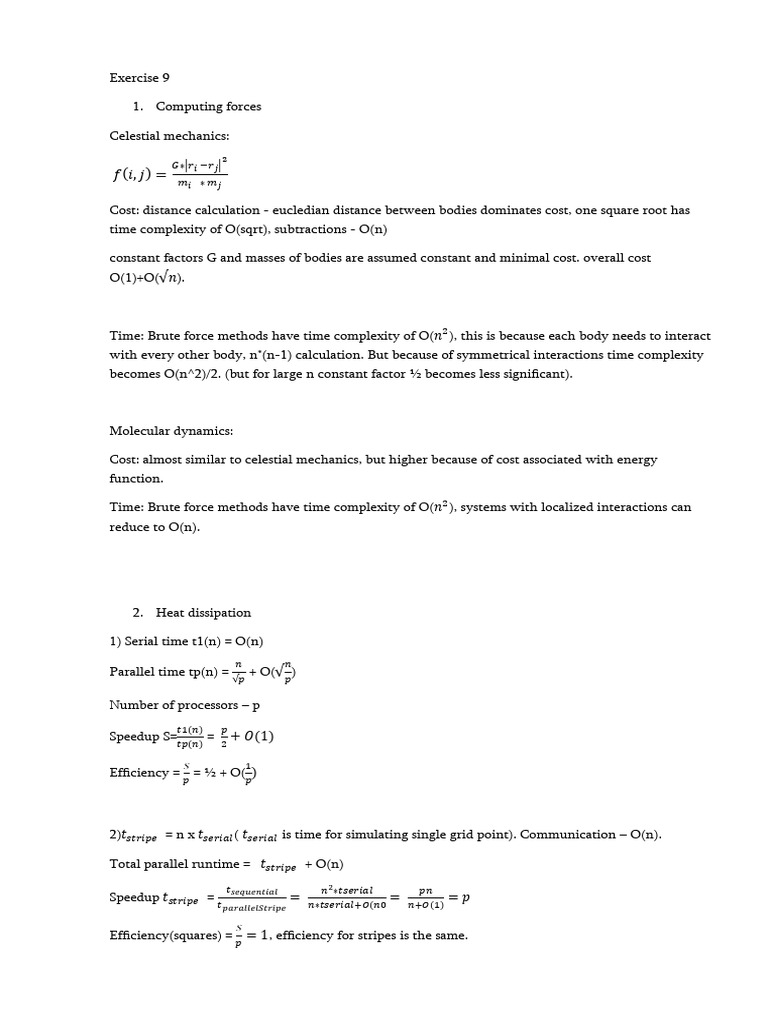 Exercise 9 | PDF | Matrix (Mathematics) | Computing