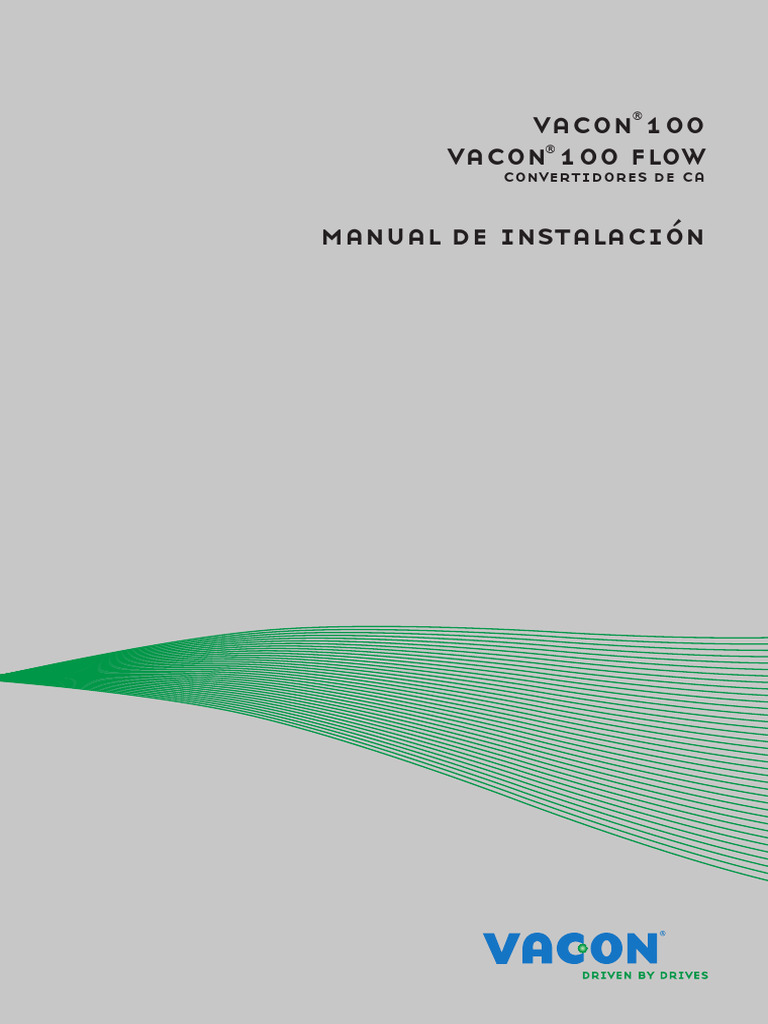 Manual V100 FLOW - Manual Instalación (español) | PDF