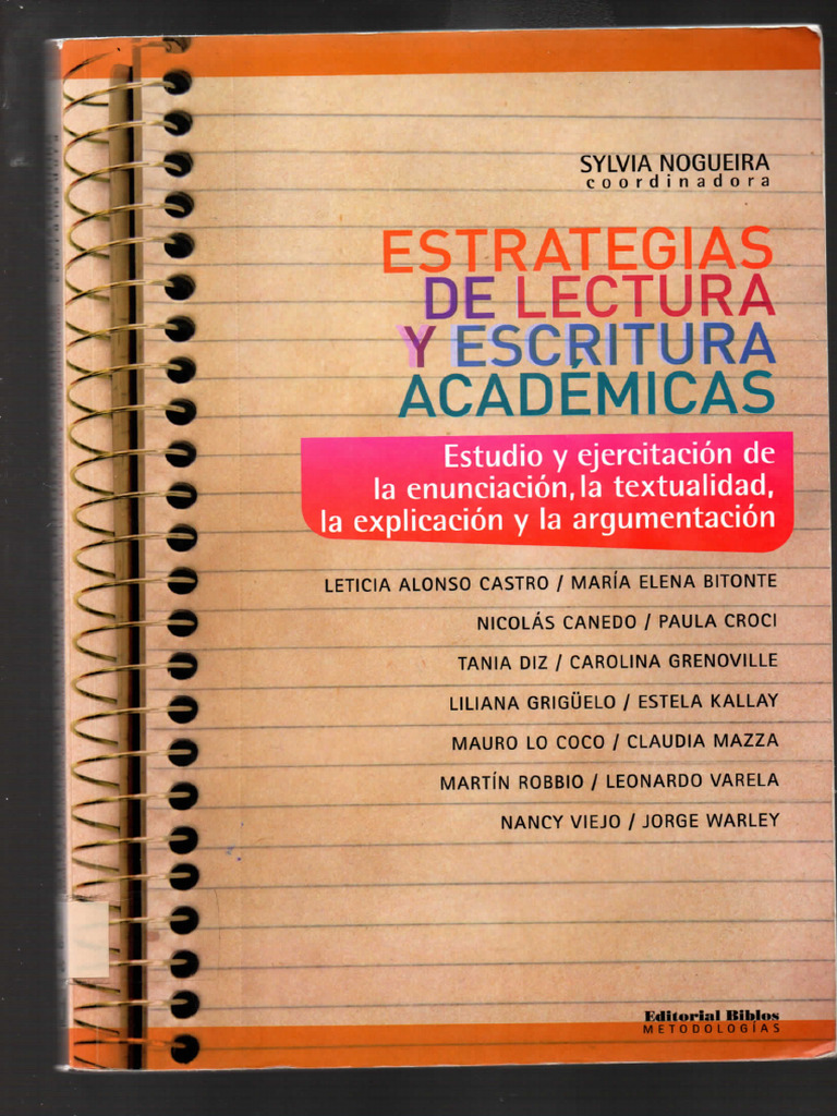 Estrategias de Lectura y Escritura Academica | PDF