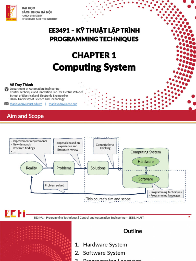 Chapter 1 - Computing System | PDF