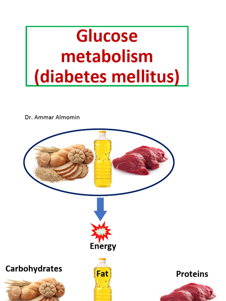 Glucose Metabolism and DM | PDF