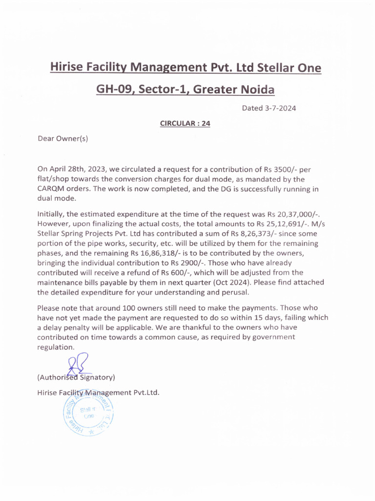 DG Dual Fuel Expense | PDF