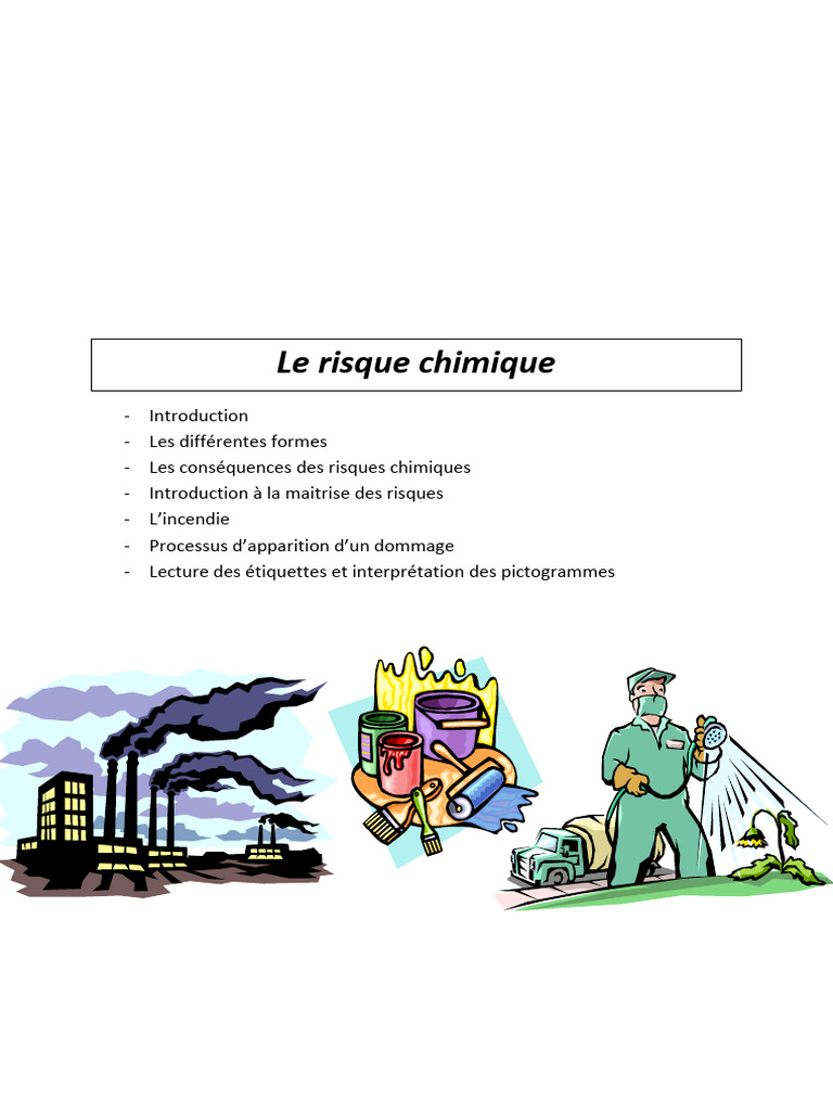 Le Risque Chimiques | PDF