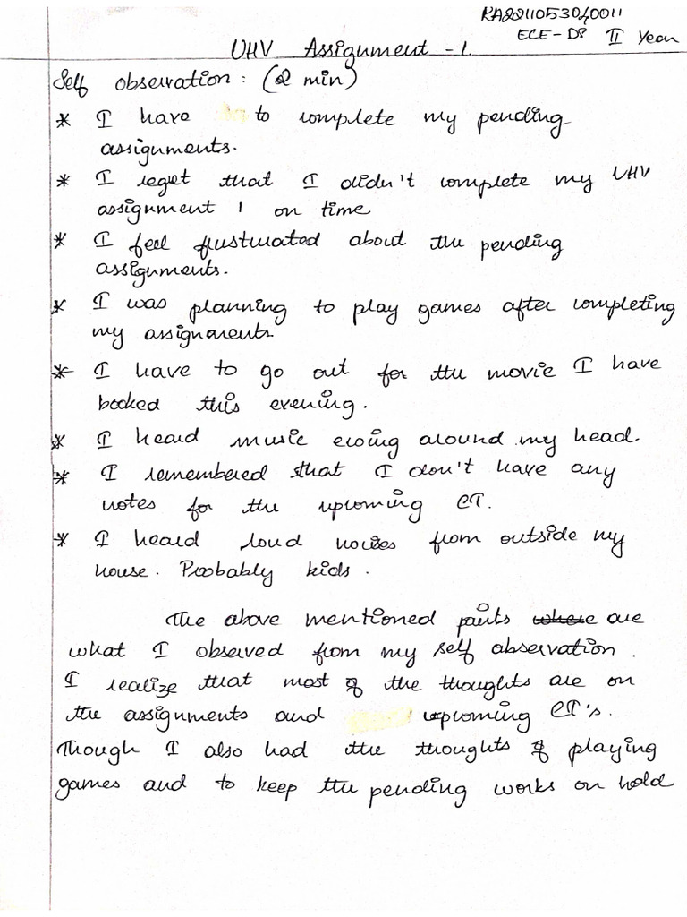 Uhv Assignment 1 (Ra2211053040011) | PDF