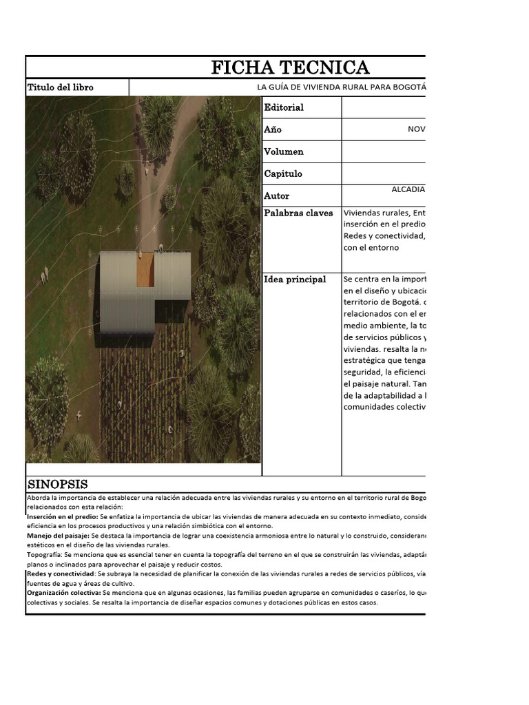 PLANTILLA FICHA TECNICA | PDF