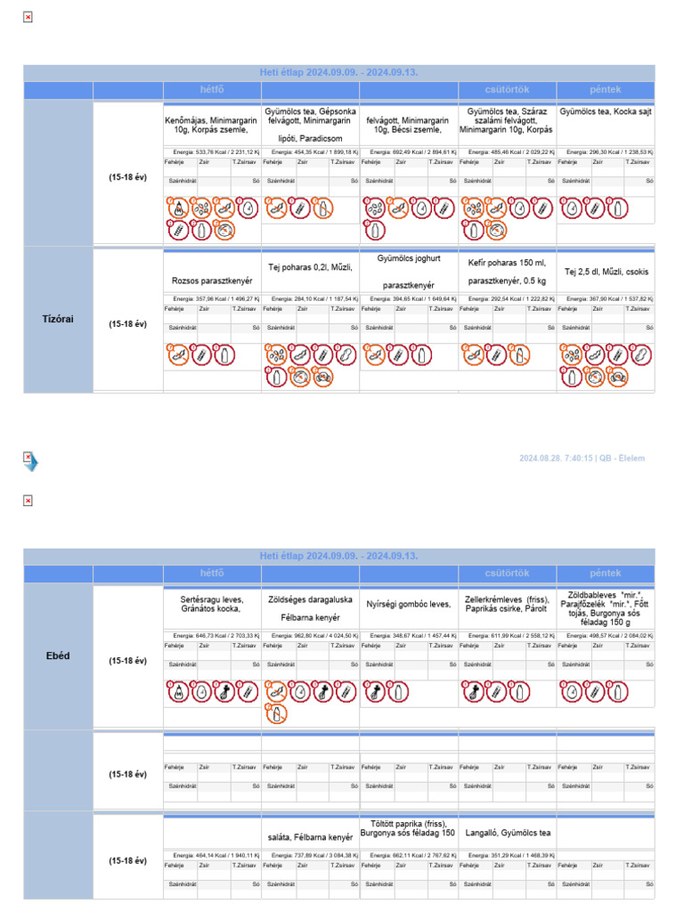 Diak-Etlap-2024 37 Het | PDF