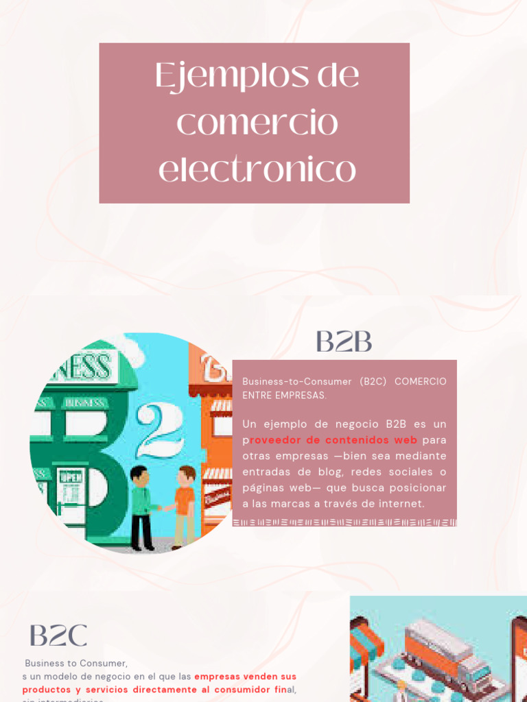 4 Ejemplos de Comercio Electronico | PDF