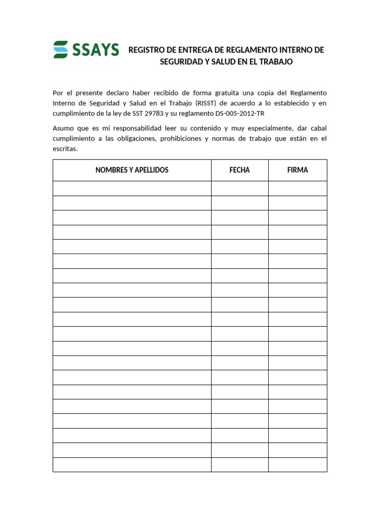 Entrega de Risst | PDF