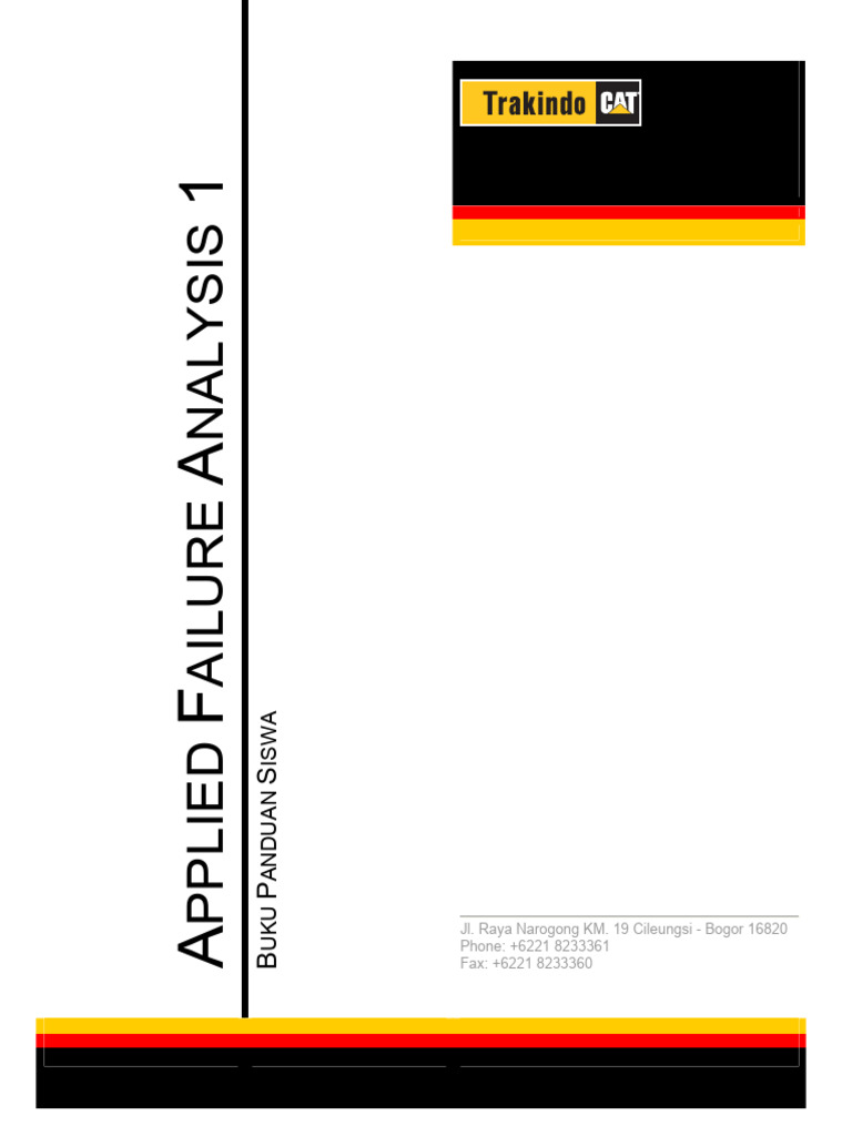 SGD Applied Failure Analysis 1 Cileungsi | PDF