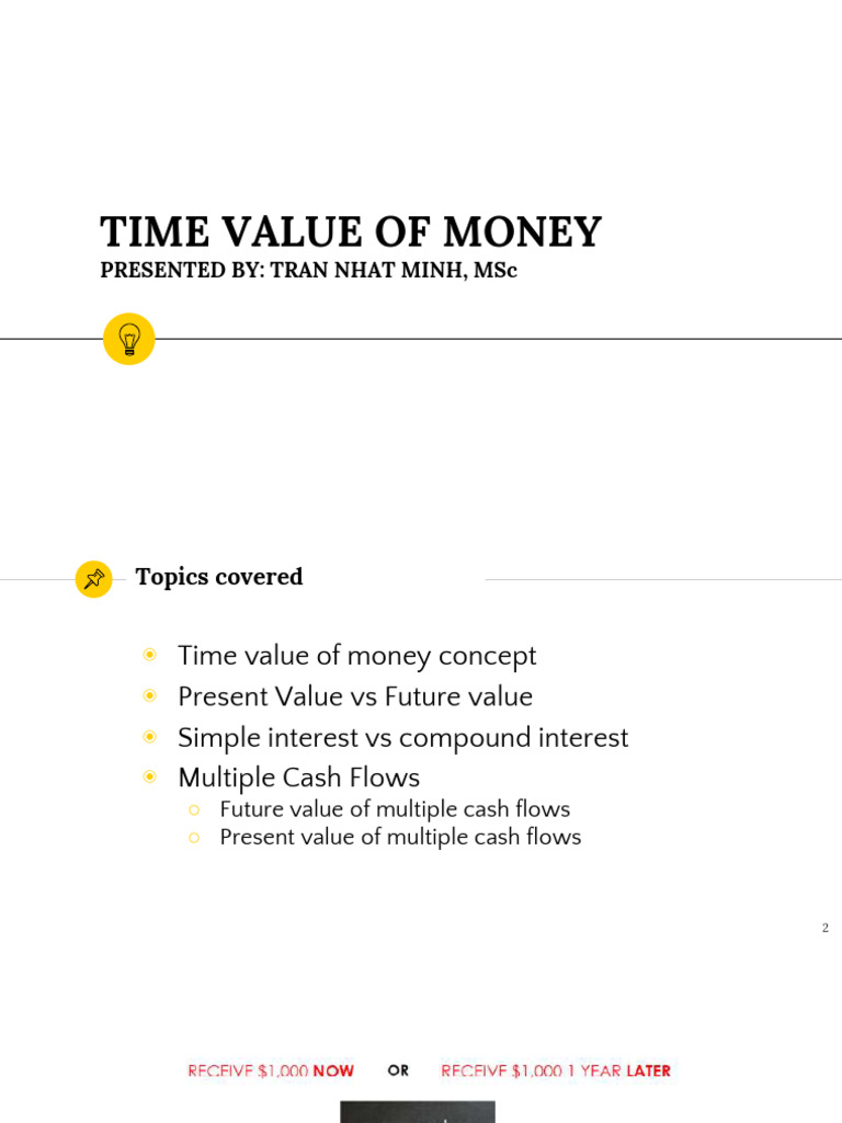 Time Value of Money | PDF