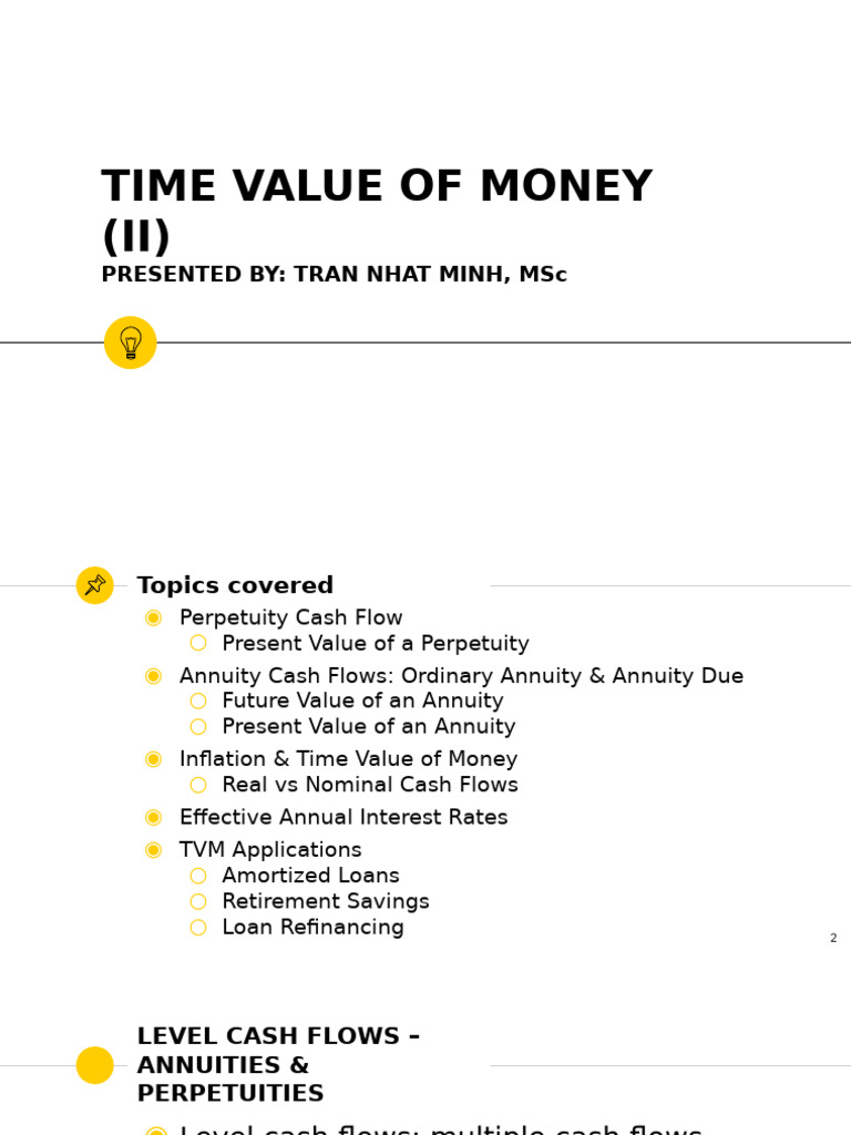 Time Value of Money | PDF