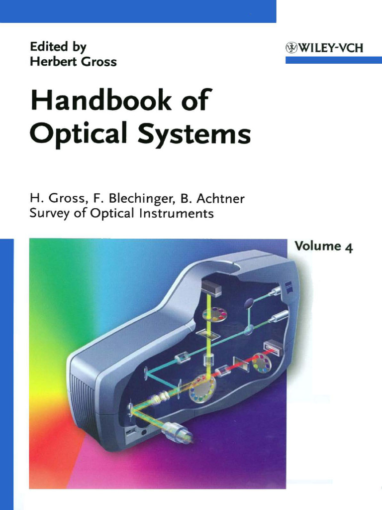 Handbook of Optical Systems, Su - Herbert Gross | PDF