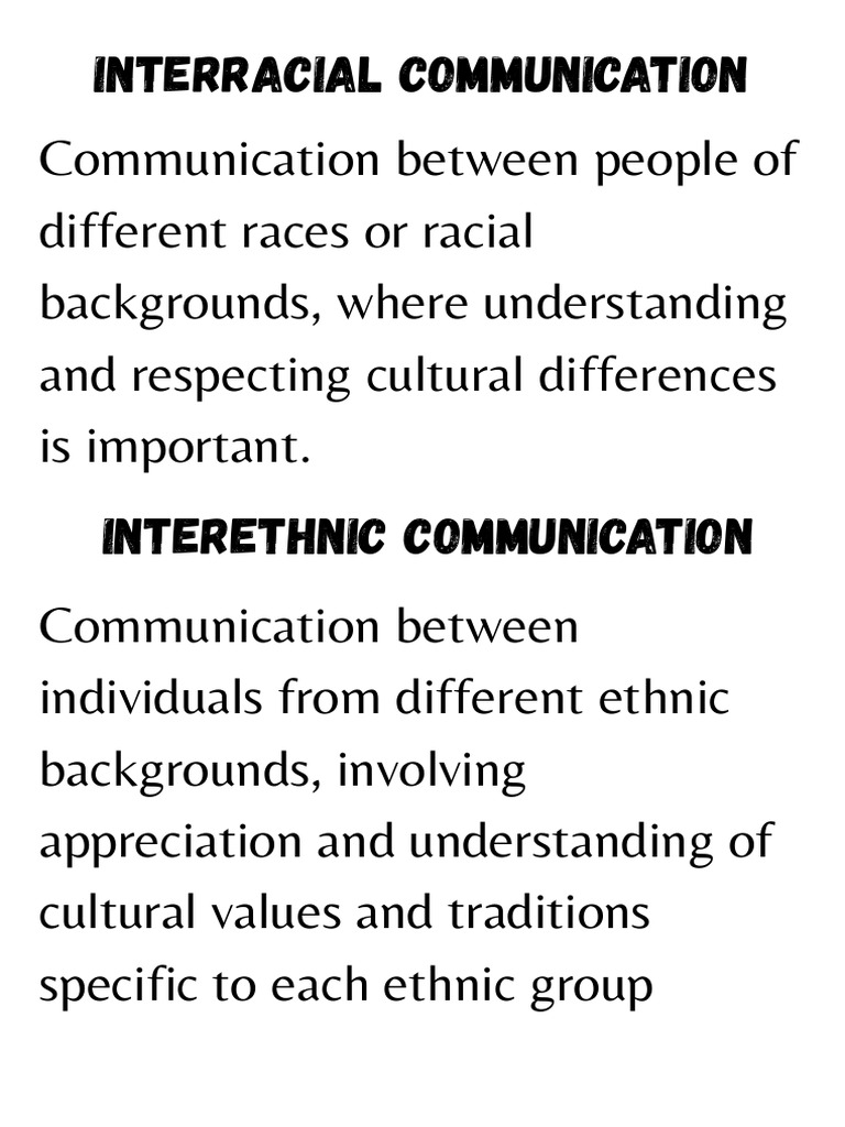 Forms of Intercultural Communication | PDF