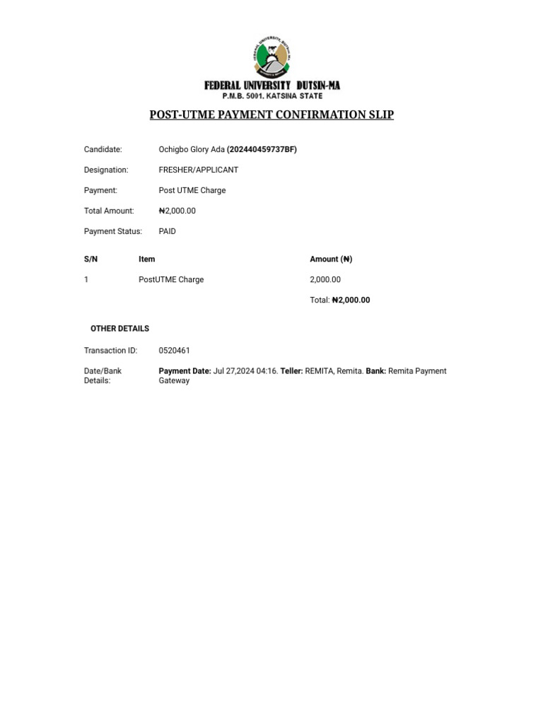 Payment Confirmation Slip - 202440459737BF-1 | PDF