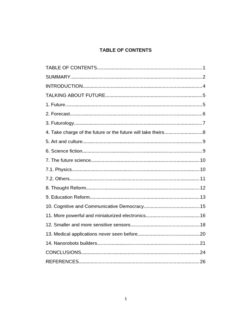 TALKING ABOUT FUTURE | PDF