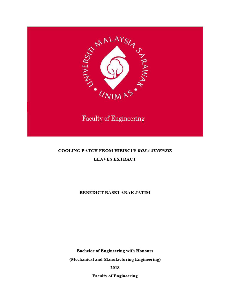 Cool Fever Daun Bunga Raya | PDF