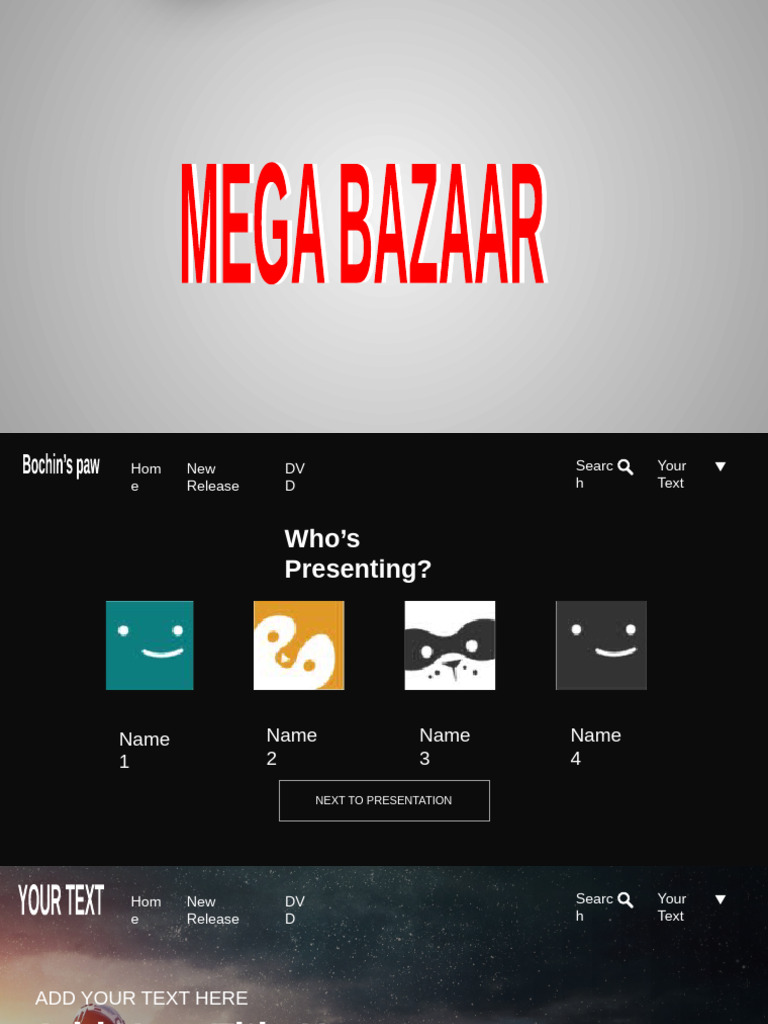 Template Netflix Theme | PDF