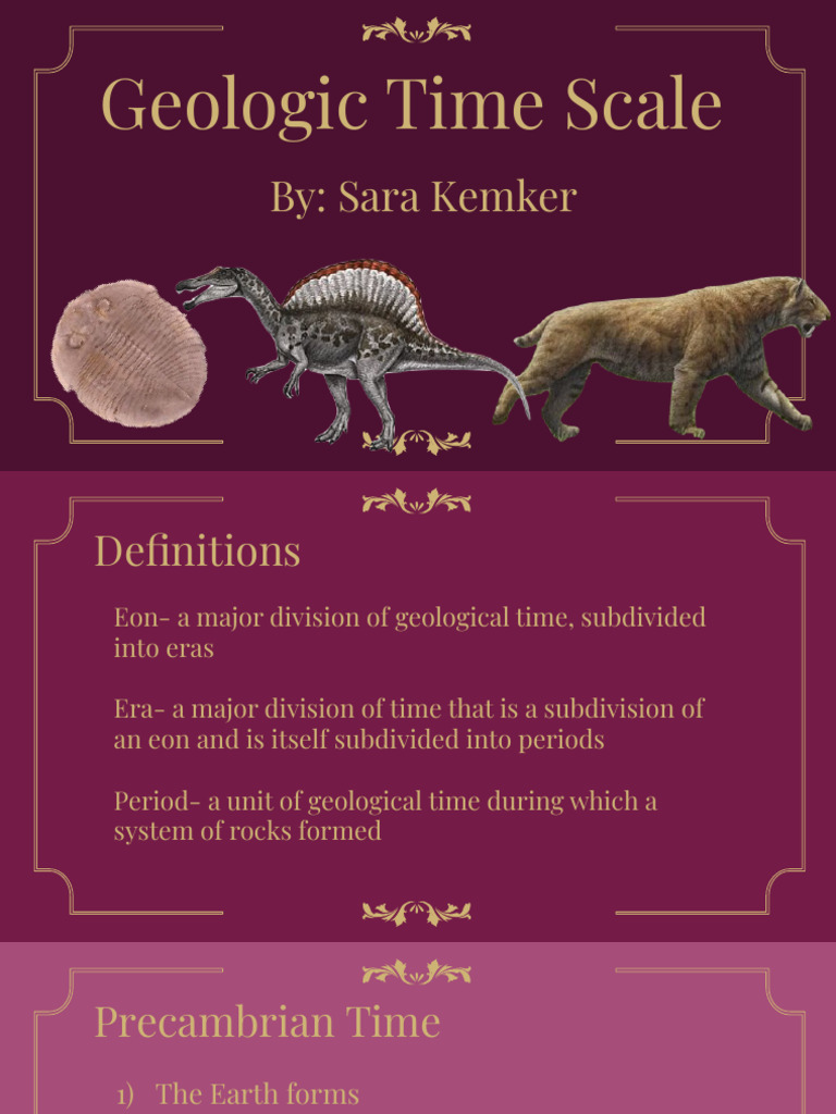 Geologic Time Scale | PDF