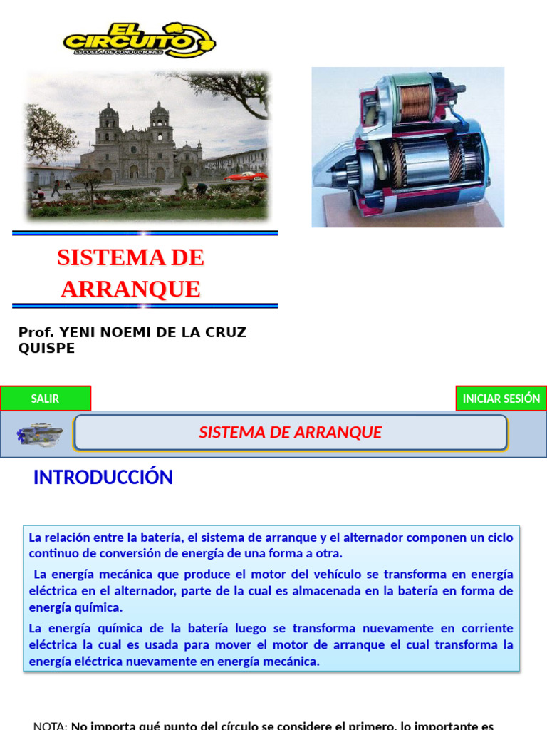 Sistema de Arranque | PDF