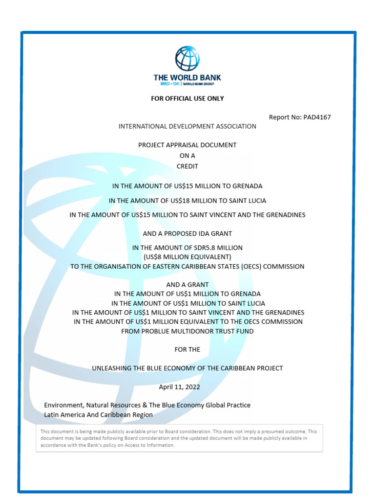 Grenada Blue Economy | PDF