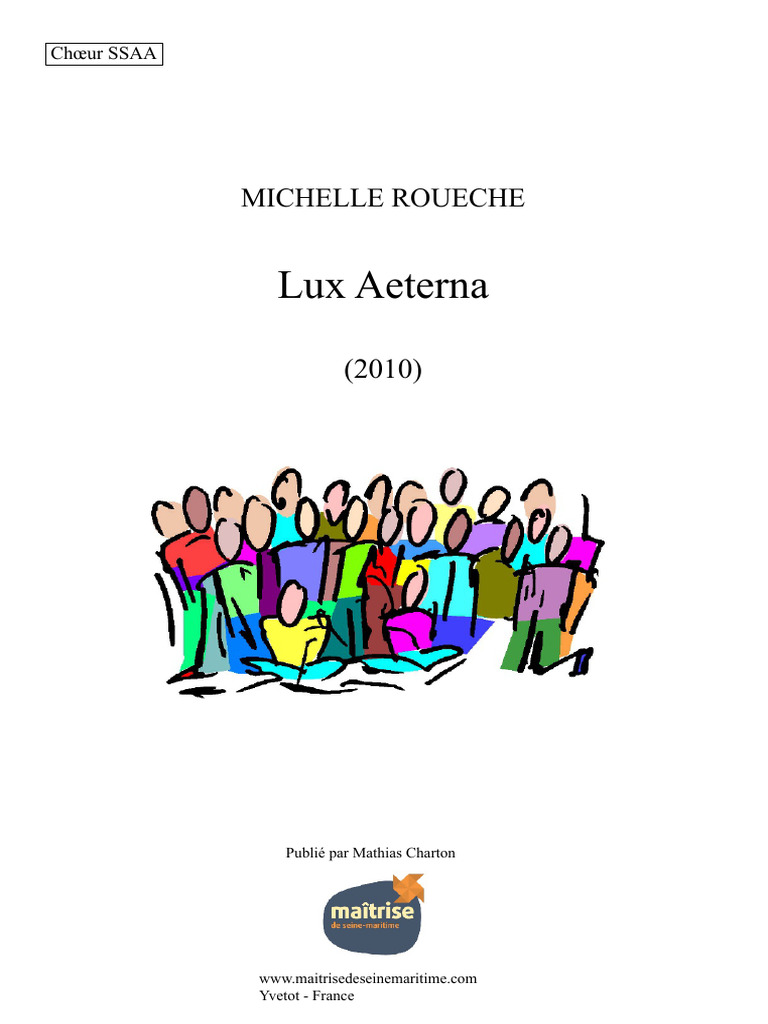 Roueche, M. - Lux Aeterna | PDF