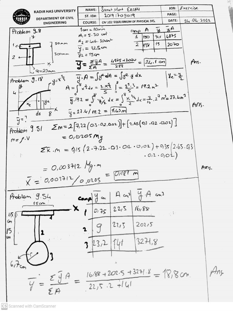 Hand Calculations | PDF