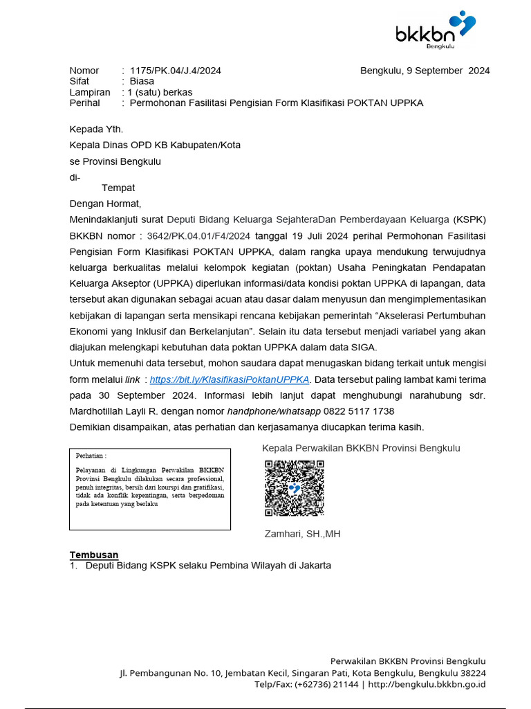 Klasifikasi UPPKA | PDF