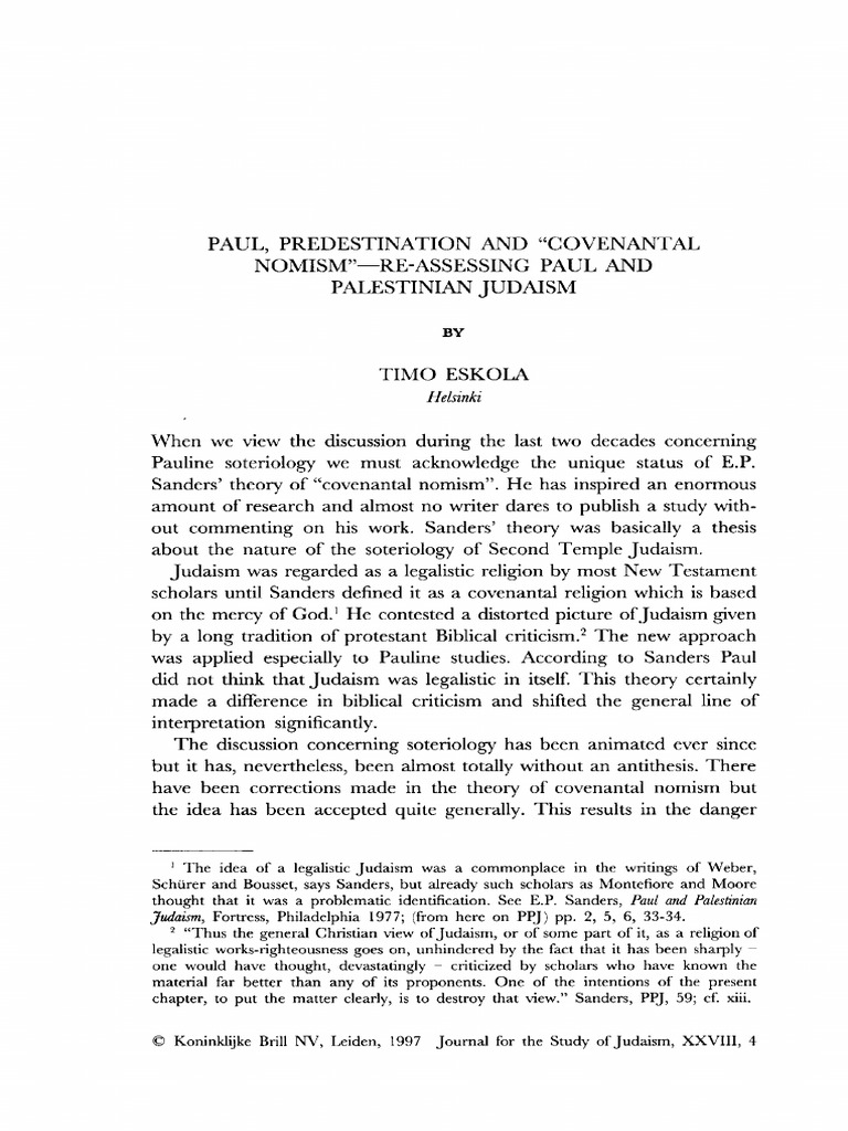 EP Sanders Paul Compte Rendu | PDF