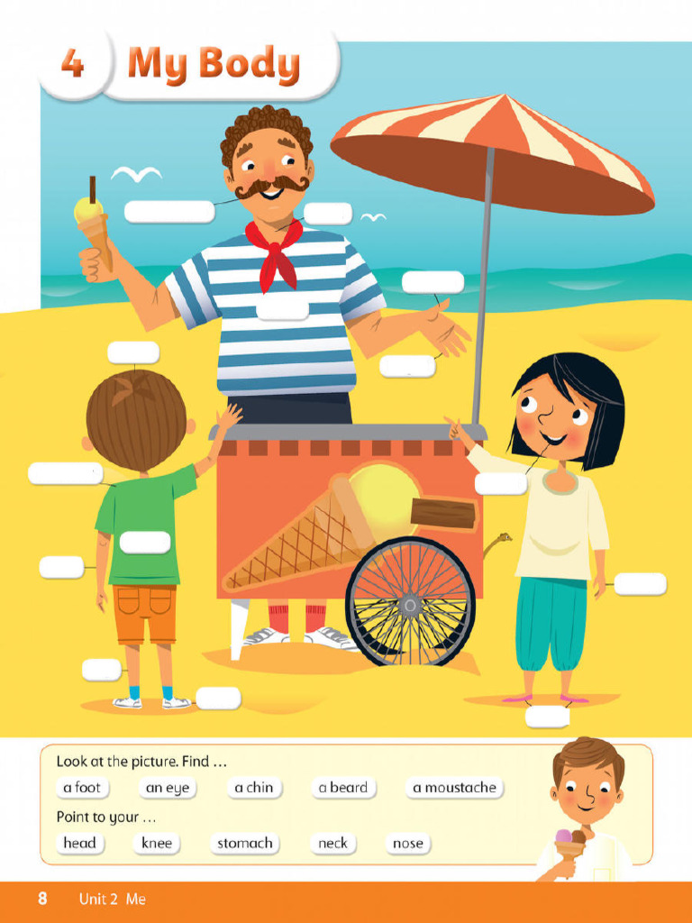 Vocabulary - My Body | PDF