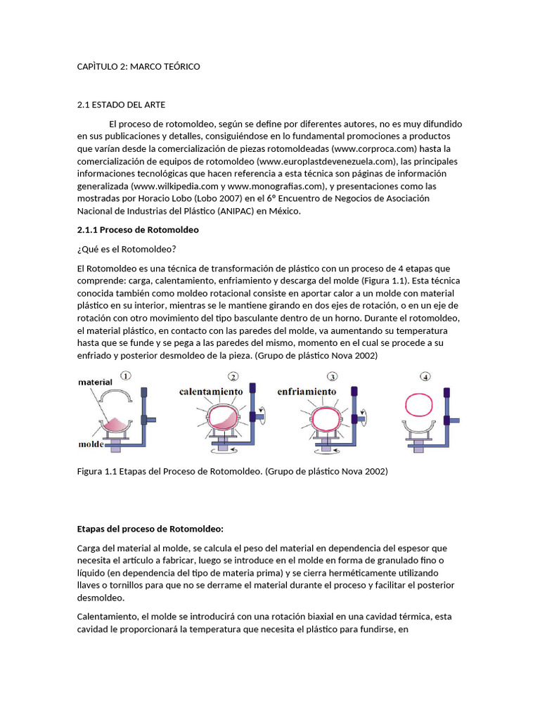 Introducción al Rotomoldeo | PDF | Polímeros | El plastico