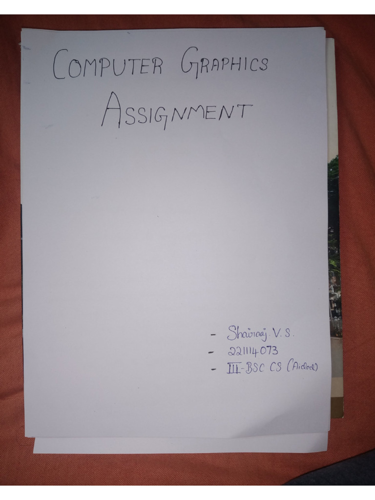 CG_assignment | PDF