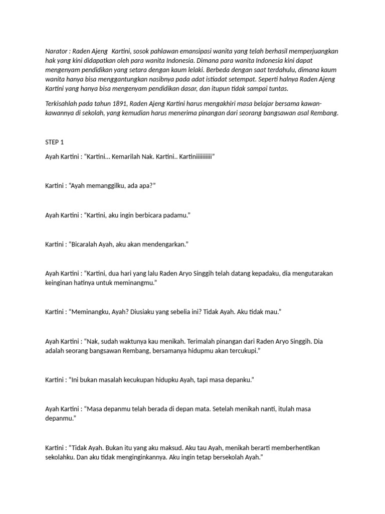 Narator KARTINI | PDF