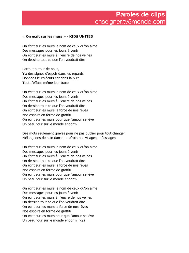 field_media_document-4872-pdc-kidsunited-onecritsurlesmurs-paroles | PDF