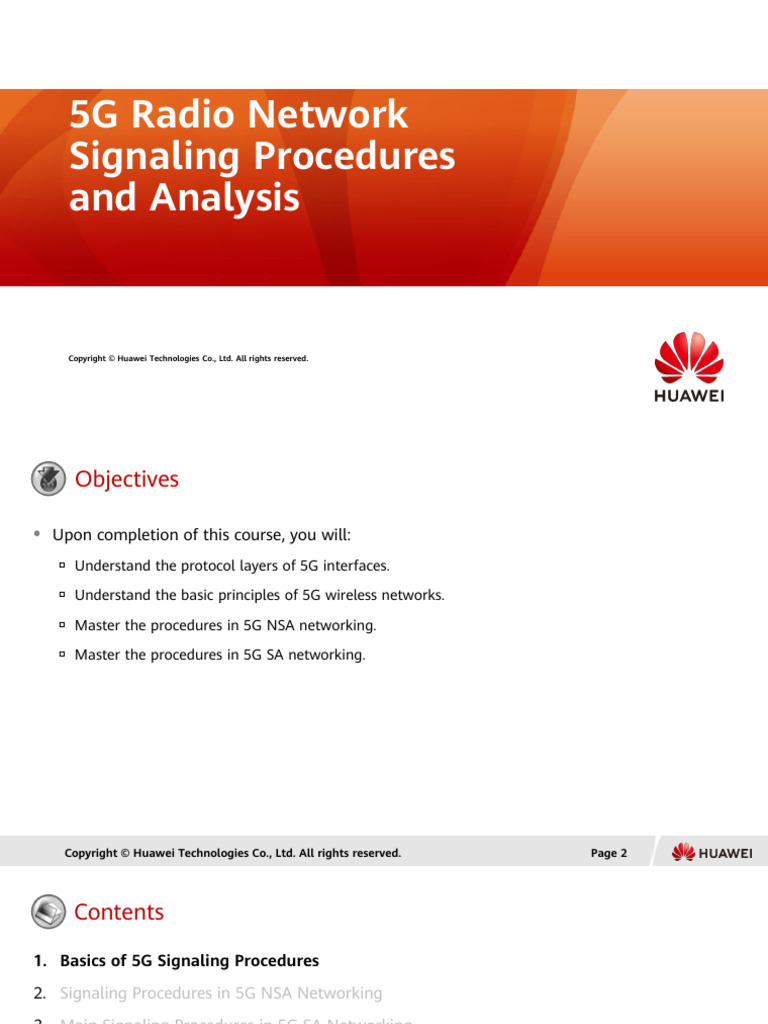 5G Signaling Procedures Overview | PDF | Quality Of Service | Internet ...