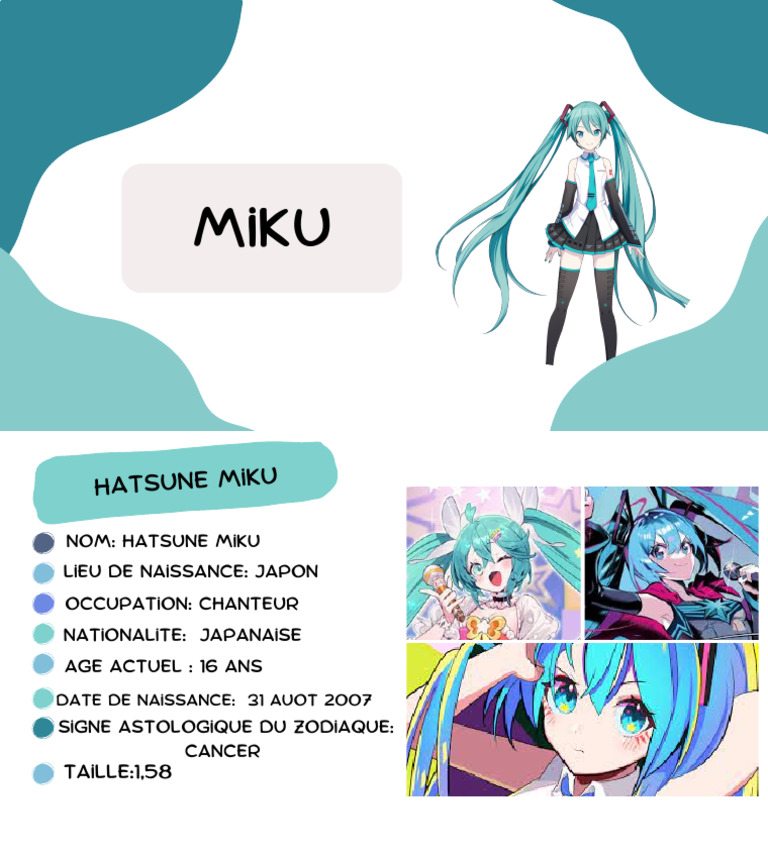 Presenter MIku et francais | PDF