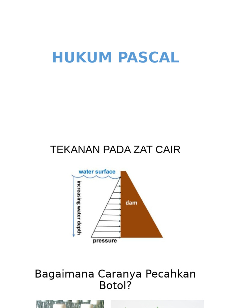 Hukum Pascal | PDF