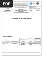 Oil Chalk Test/Penetrating Oil Test | PDF